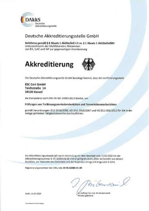 Über unser Unternehmen | ESC Cert GmbH